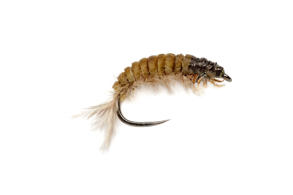 OE Hydropsyche Larva V2 Barbless S8 Fishing Fly | Tactical | Fulling Mill